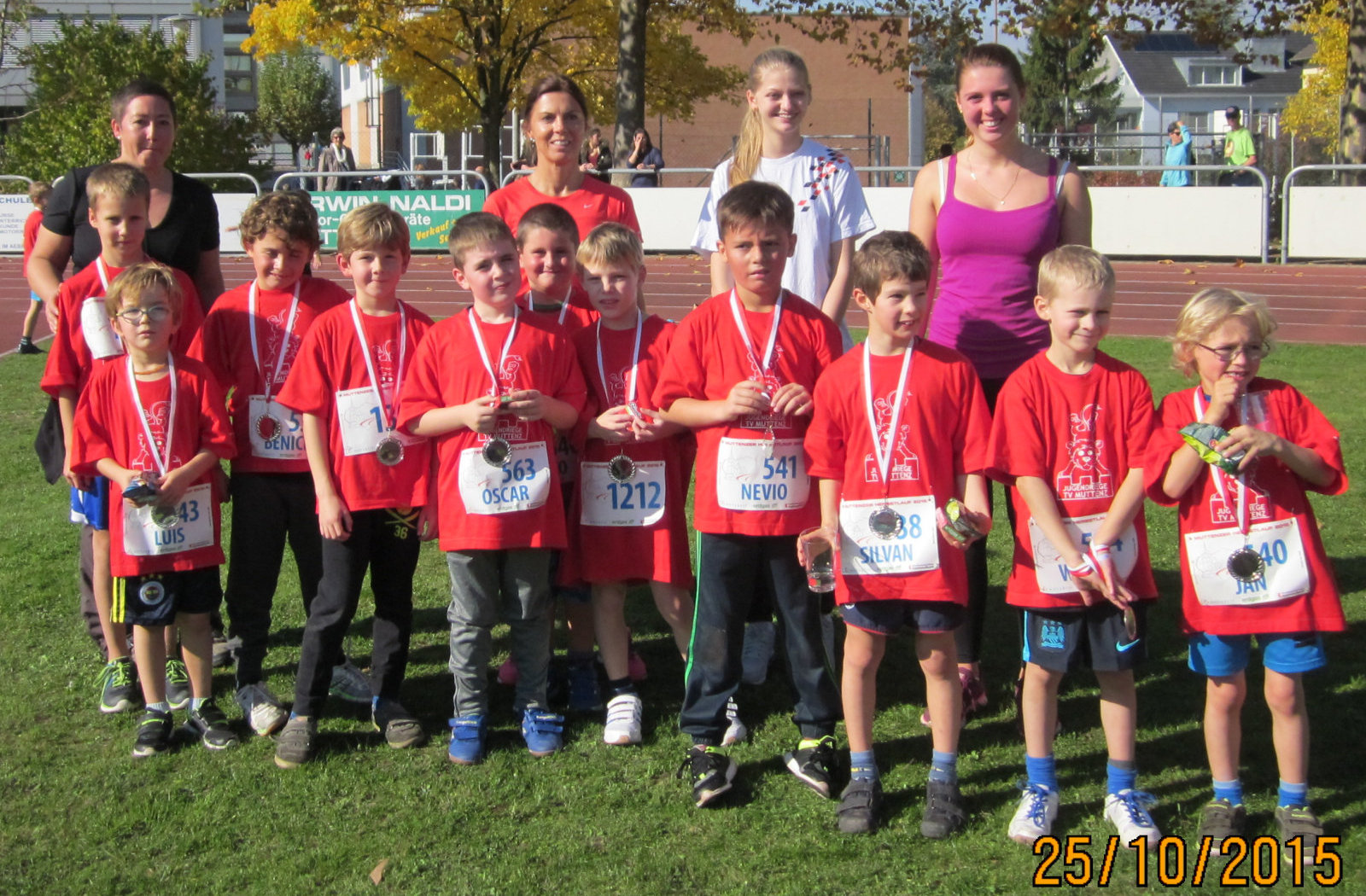 Die Jugi am Herbstlauf